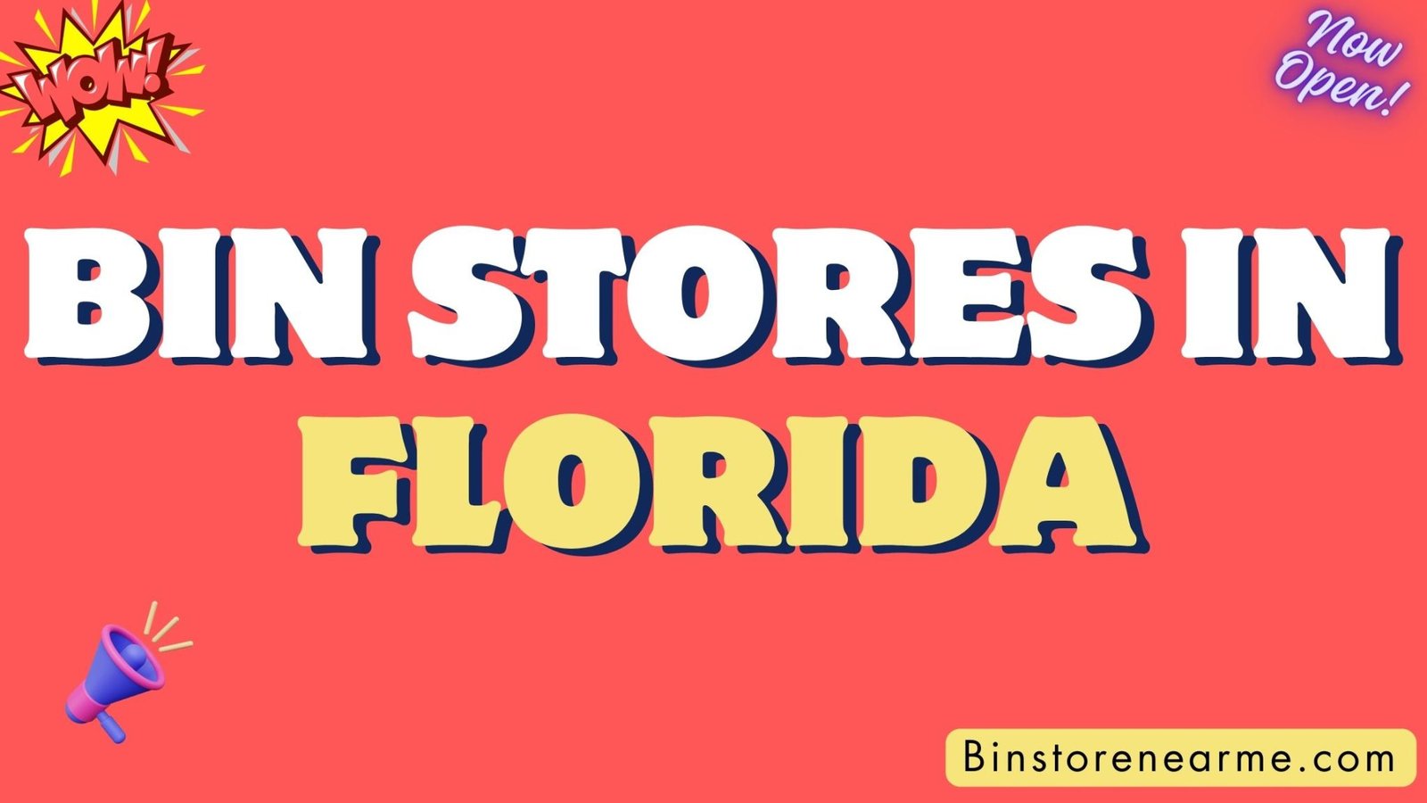 Bin Stores in Florida - Bin Store Near Me